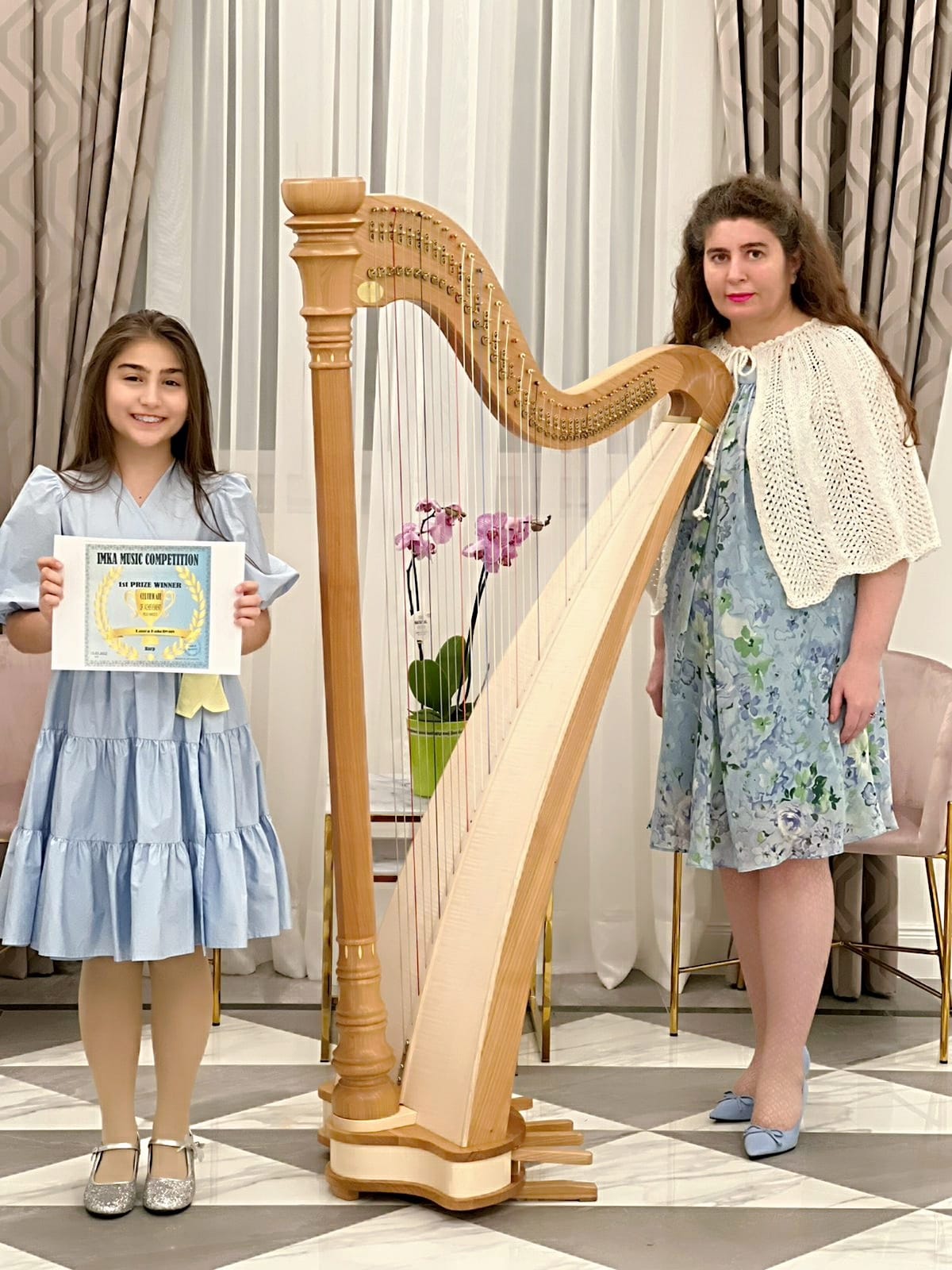 Laura Hakobyan Harp – IMKA CLASSICAL MUSIC & DANCE COMPETITION AND ...